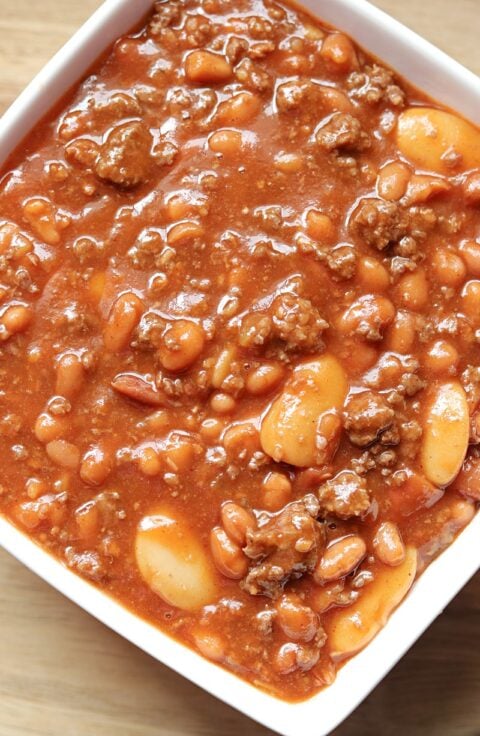 Easy Baked Beans - My Recipe Treasures