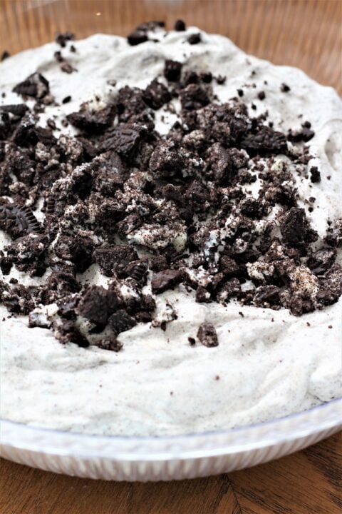 Oreo Cookie Fluff Salad - My Recipe Treasures