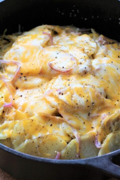 Easy Dutch Oven Potatoes - My Recipe Treasures