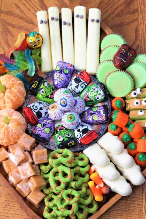 Festive Halloween Snack Board - My Recipe Treasures