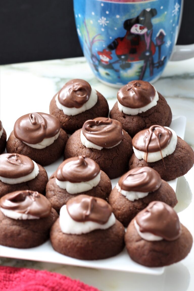 Creamy Mint Morsel Cookies - My Recipe Treasures