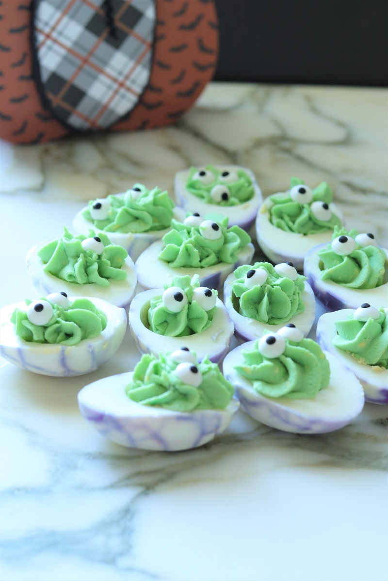 Halloween Deviled Eggs My Recipe Treasures Halloween Deviled Eggs My Recipe Treasures