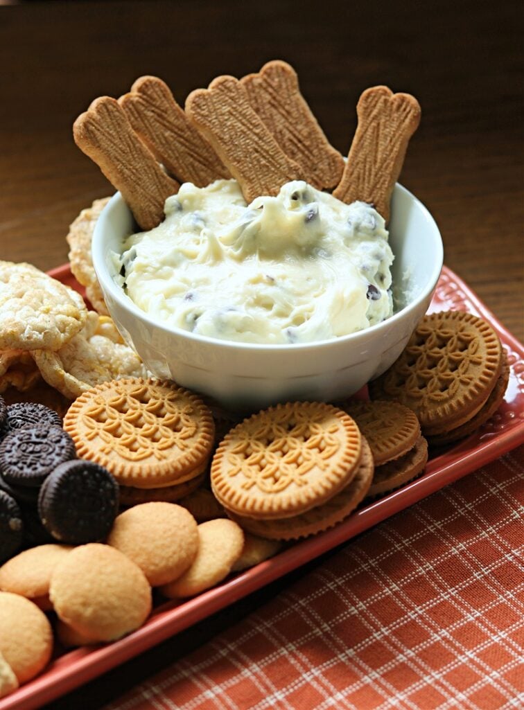 Mini Chocolate Chip Dip - My Recipe Treasures