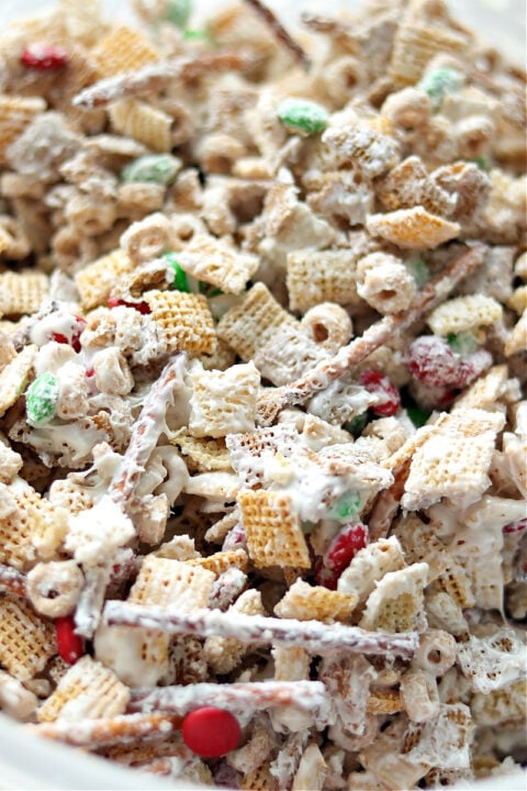 White Chocolate Chex Mix - My Recipe Treasures